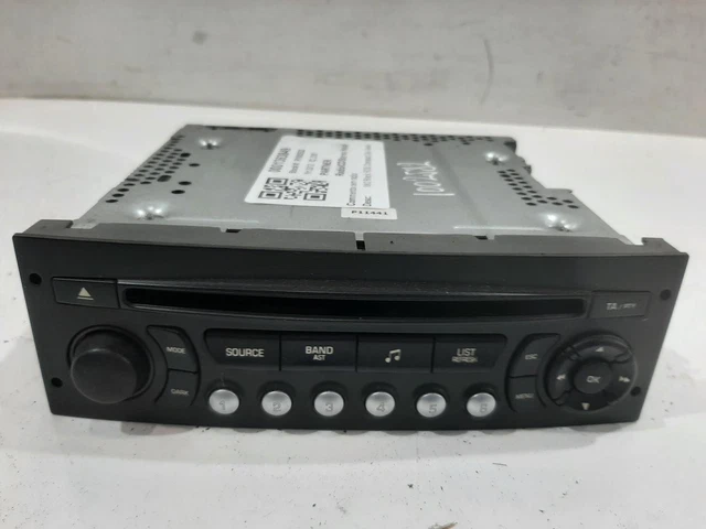 2012 PEUGEOT PARTNER Mk2 OEM Radio/CD/Stereo Head Unit No Code ...