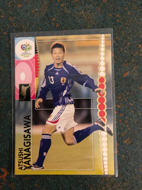 PANINI FIFA 2006 Germany World Cup Soccer Card #136 Atsushi Yanagisawa ...