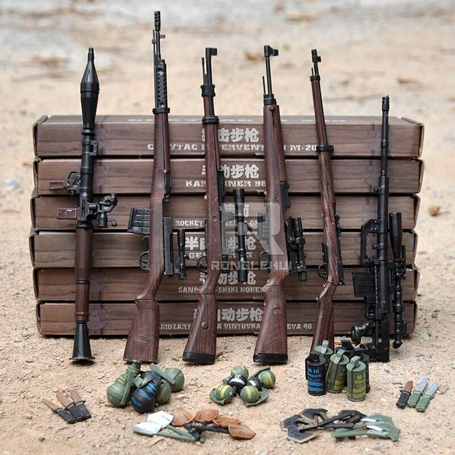 1/6 SCALE SNIPER Rifle Gun Weapons Military Accessories For 12" Action ...