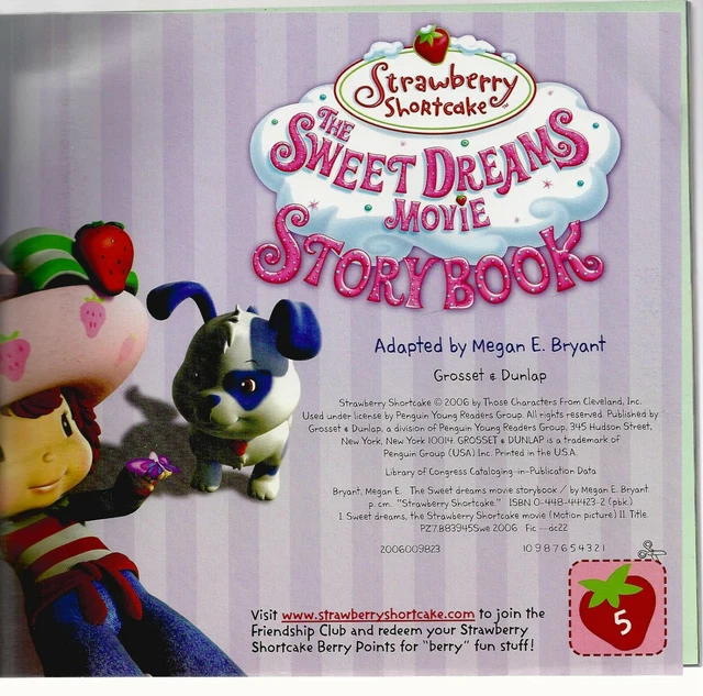 strawberry-shortcake-the-sweet-dreams-movie-storybook-pb-ex-2006-1st