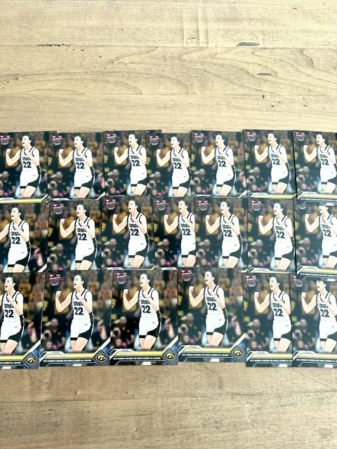 2024 TOPPS BOWMAN Now 20 Cards Caitlin Clark Scoring Record #74 Mint ...