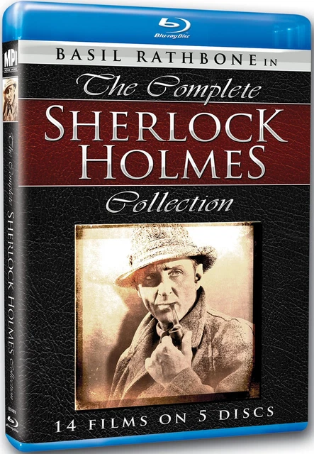 SHERLOCK HOLMES: COMPLETE Collection (Blu-ray) Basil Rathbone Nigel ...