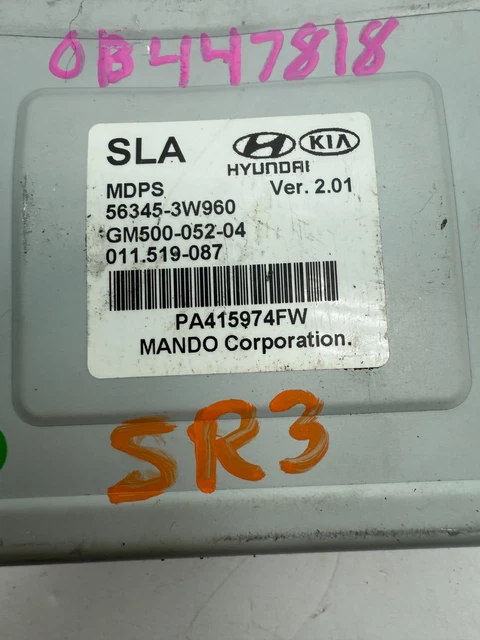 KIA SPORTAGE 2011-2016 Steering Column Control Module Oem 56300-3W960 ...