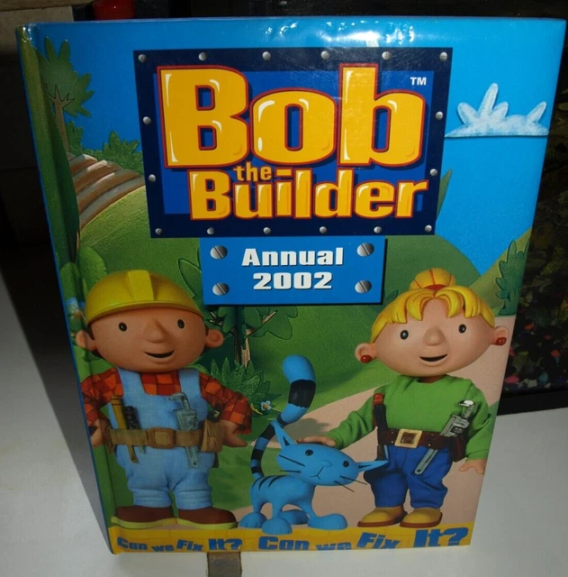 BOB THE BUILDER ANNUAL 2002 - stories/pictures/games - vgc £1.99 ...