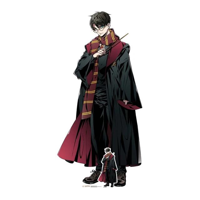 HARRY POTTER ANIME Style Cardboard Cutout Official Lifesize Standee ...