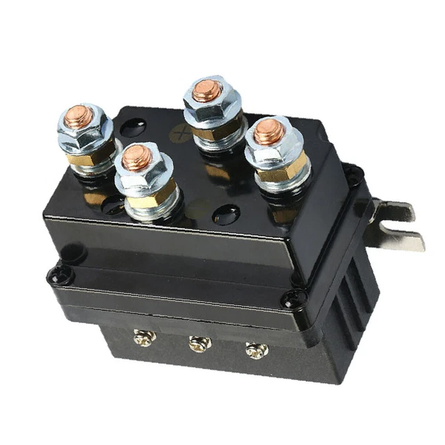 HEAVY DUTY WINCH Relay Contactor Solenoid 12V 250A For ATV UTV Truck ...