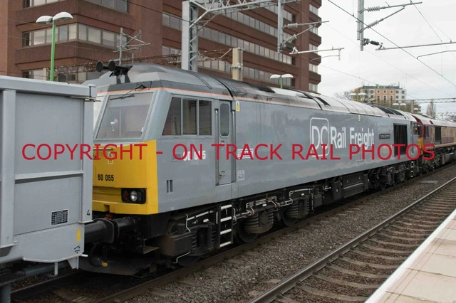 UK RAILWAY PHOTOGRAPH Of Class 60 60055. Rm60-871 £1.70 - PicClick UK