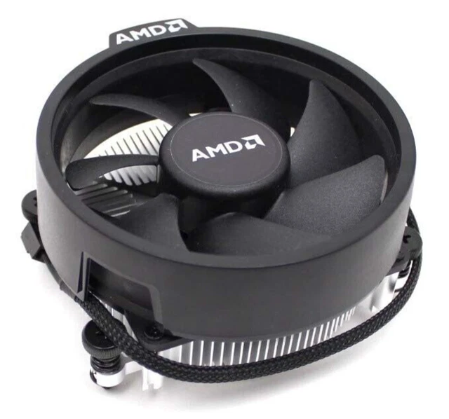 AMD WRAITH STEALTH Original OEM Ryzen CPU Fan Heatsink AM4 AM5 PWM 65W ...