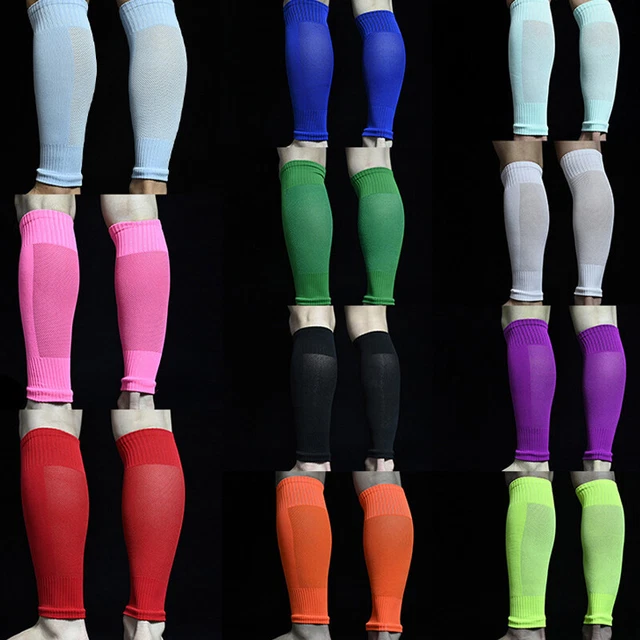FOOTBALL SOCKS TUBE Leg Guards Fixed Calf Guard Socks To Protect The C ...