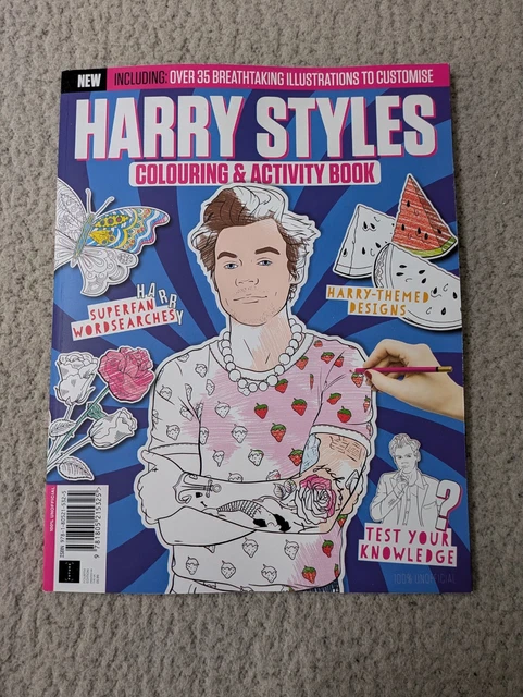 HARRY STYLES COLOURING And Activity Book (Magazine) - NEW - 100 pages £ ...