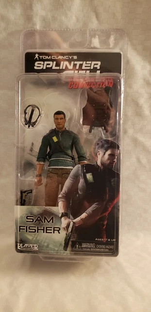 NECA SPLINTER CELL: Conviction Sam Fisher Action Figure 2010 Player ...