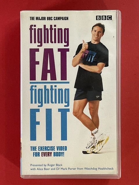 BBC VHS VIDEO Fighting Fat, Fighting Fit Roger Black Alice Beer, Dr ...
