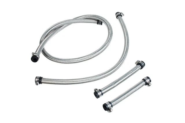 JAGUAR E-TYPE S3 Xj12 Xj6 Fuel Boot Stainless Steel Flexi Hose Kit ...