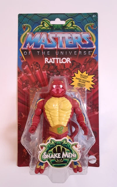 MOTU ORIGINS:: RATTLOR:: Masters of the Universe: NUOVO IMBALLO ...