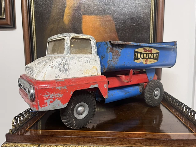 VINTAGE TRIANG TIPPER Truck Lorry Original Condition Patina £65.00 ...