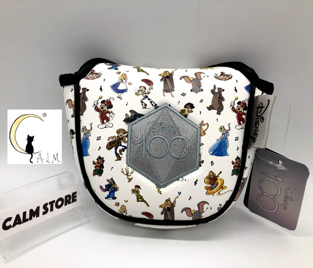 DISNEY 100TH ANNIVERSARY Putter Cover Mallet Type Limited Edition White ...