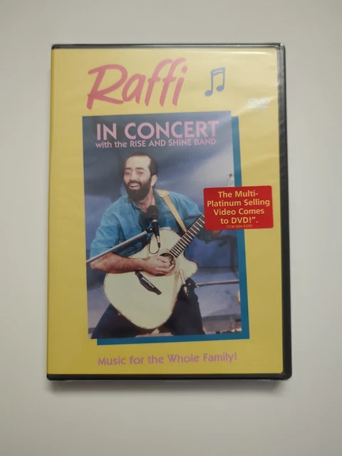 RAFFI IN CONCERT with the Rise and Shine Band [DVD, 2005] $6.95 ...