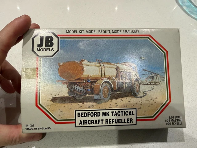 JB MODELS BEDFORD MK Tactical Aircraft Refueller 1:76 scale £12.94 ...
