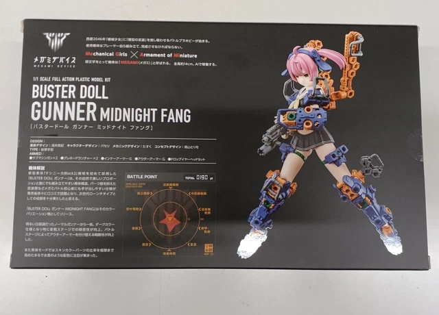 KOTOBUKIYA BUSTAR DOLL Gunner Midnight Fang Anime Characters $180.24 ...