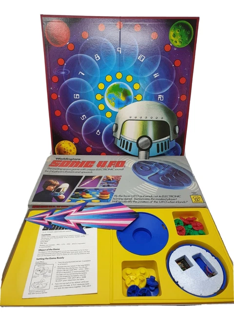 VINTAGE SONIC UFO Waddingtons Game 100% Complete $16.84 - PicClick