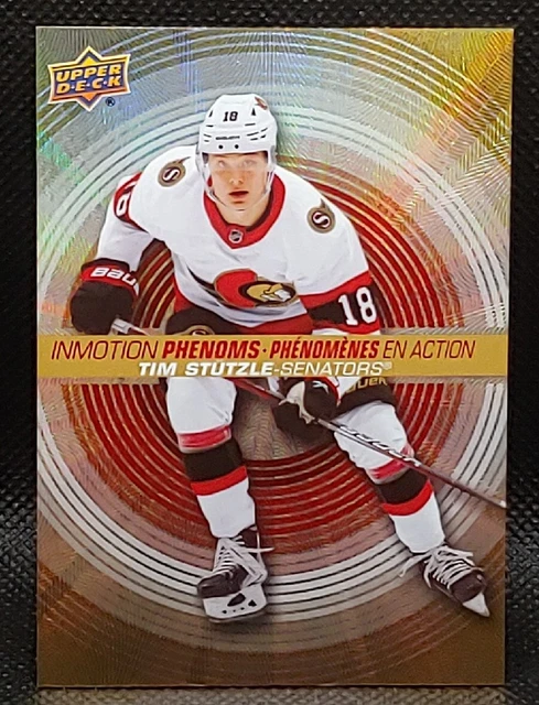 TIM STUTZLE 2022-23 UD Tim Hortons Hockey Inmotion Phenoms PM-2 Ottawa ...