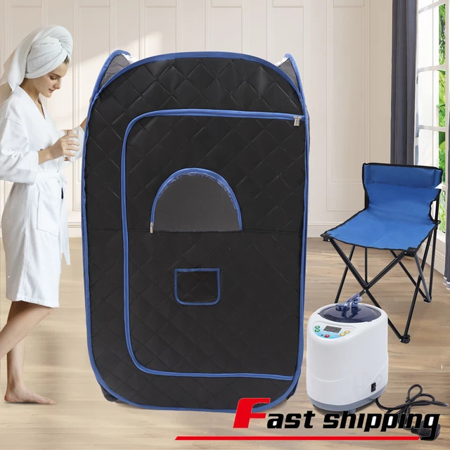 HOME SPA CAPSULE Bath Steam Sauna Tent Box Room With 2L Sauna Steam ...