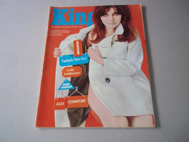 VINTAGE KING MENS Magazine March 1966 £4.95 - PicClick UK