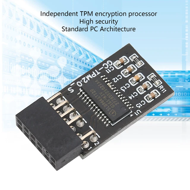 TPM MODULE SYSTEM Components Independent TPM Processor TPM 2.0 Encryption £18.31 - PicClick UK