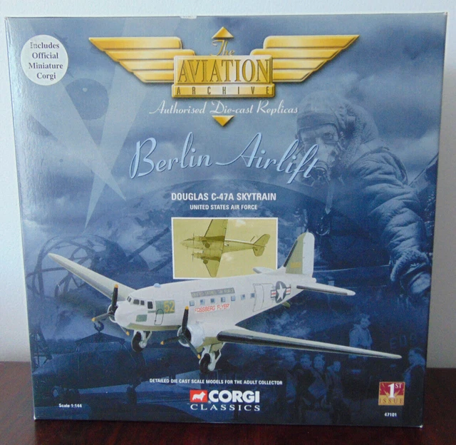 CORGI 47101 AVIATION Archive 1:144 Douglas C-47A Skytrain Fassberg ...