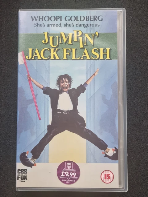 JUMPIN JACK FLASH VHS Whoopi Goldberg 1990 £4.56 - PicClick UK