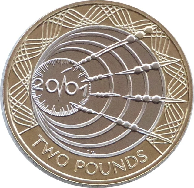 2001 ROYAL MINT British Marconi £2 Two Pound Proof Coin £0.01 - PicClick UK