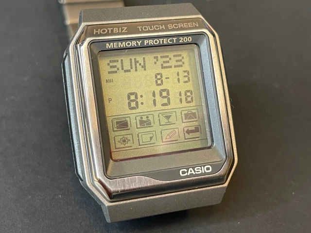 VINTAGE CASIO VDB-2000 B1 HOTBIZ Memory protect 200 DATA BANK ...