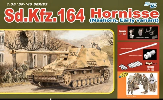 MINIATURE WAGONS CHARS Réservoir Model Kit De Montage Dragon SD.KFZ.164 ...