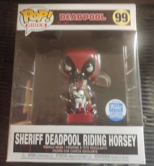 FUNKO POP SHERIFF Deadpool Riding Horsey Nr.99 EUR 29,99 - PicClick DE