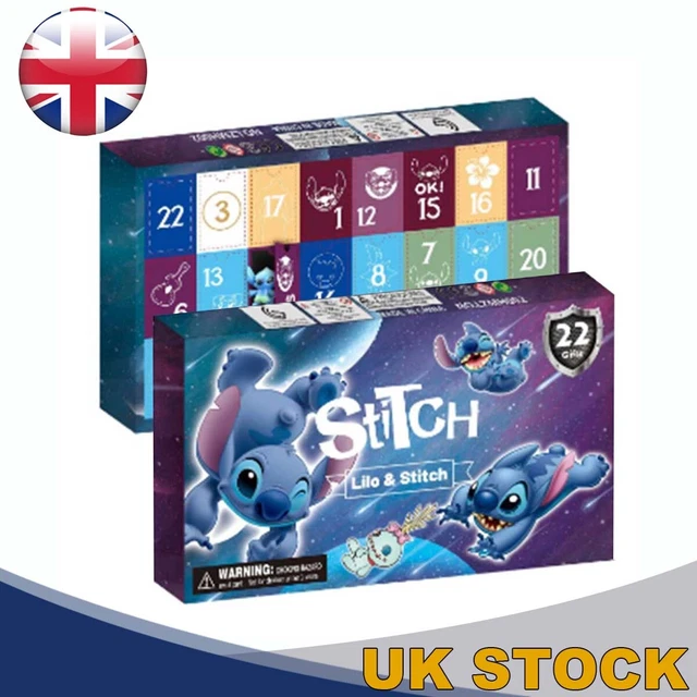 ADVENT CALENDAR LILO & Stitch Blind Box 24 Day Countdown Christmas Gift ...