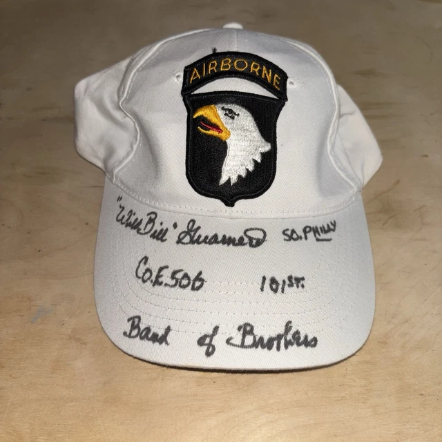 BAND OF BROTHERS WW II Memorabilia Wild Bill Guarnere Autographed Worn ...