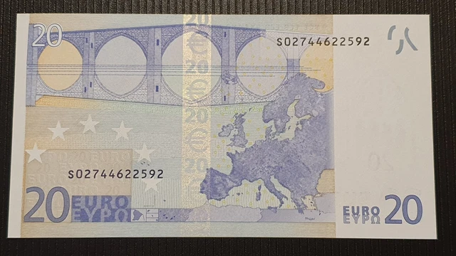 20 EURO ITALIA - 1° Prima Serie - Duisemberg - J002 - FDS - UNC EUR 100 ...