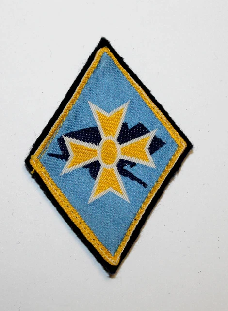 ANTIQUE INSIGNIA, ARM DIAMOND 1st ARMORED DIVISION DB MILITARY GALON ...