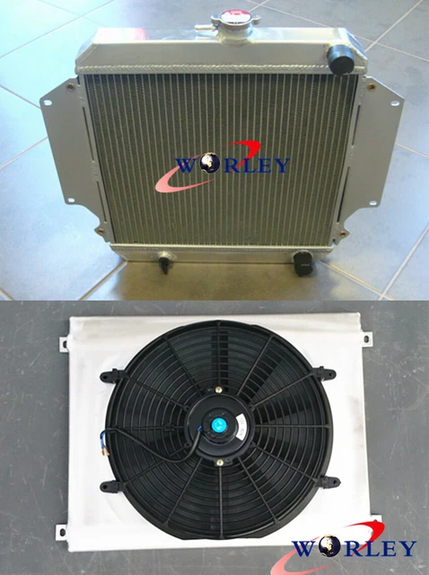 RADIATOR+SHROUD FAN FOR Suzuki Sierra SJ410 SJ413 Jimny MK2 Samurai ...