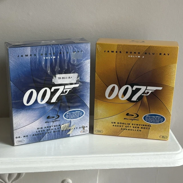 X6 JAMES BOND 007 Blu-Ray Movies Collection Volume 1 & 2 Box Sets ...