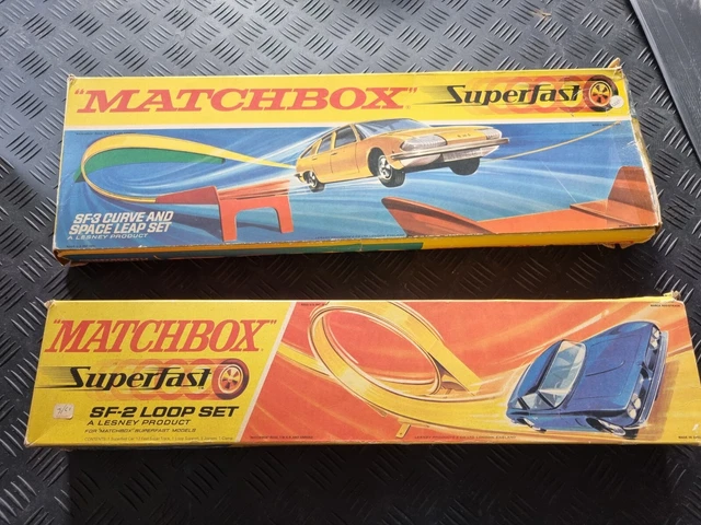 1970S MATCHBOX SUPERFAST SF2 Loop Set + SF3 Set - Both Boxed £24.99 ...