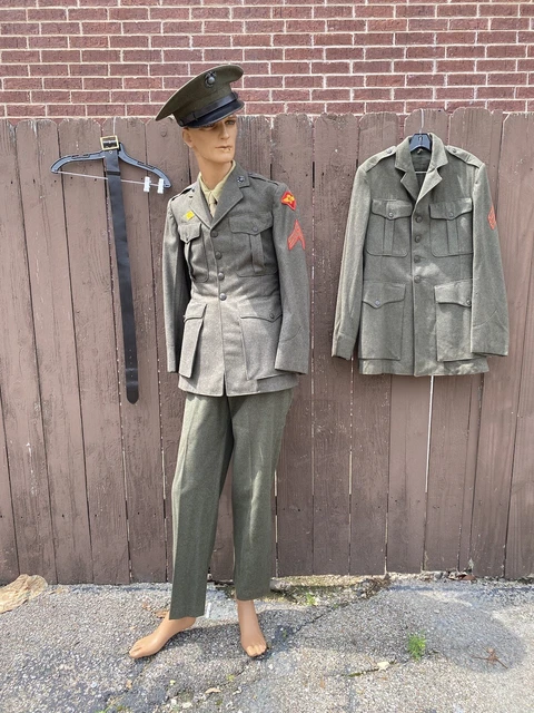 WW2 USMC SERVICE Dress Uniform Set £477.00 - PicClick UK