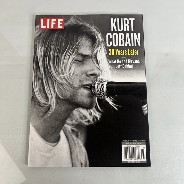 LIFE MAGAZINE - Remembering Kurt Cobain 30 Years Later, Nirvana Mint Condition £6.07 - PicClick UK