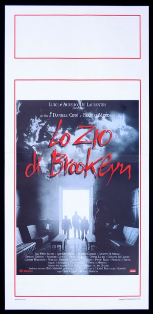 LO ZIO DI BROOKLYN Ciprì e Maresco LOCANDINA ORIGINALE POSTER AFFICHE ...