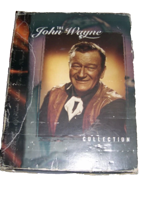 THE JOHN WAYNE Collection VHS Video Boxset Retro Complete Set £16.32 ...