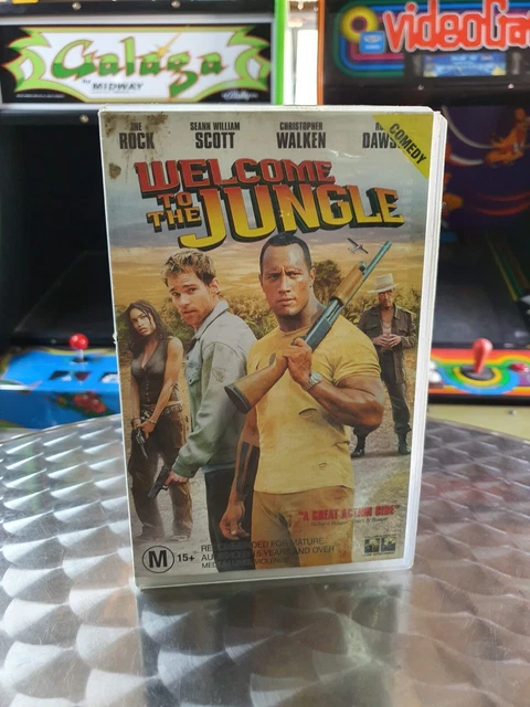 WELCOME TO THE Jungle - VHS Movie - Video Tape - Big Box Ex Rental $10.54 - PicClick AU