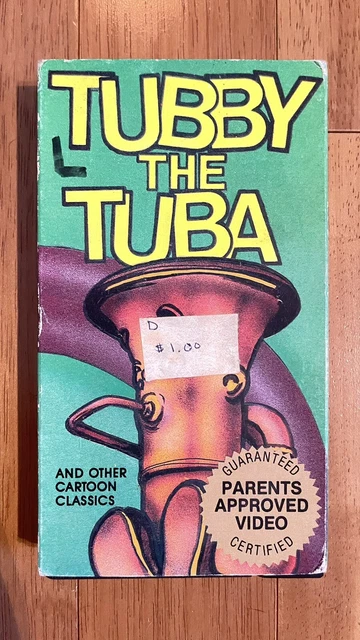 TUBBY THE TUBBA & Other Cartoon Classics, VHS 1986. 6/22 £4.55 ...