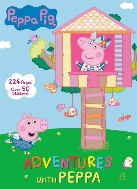 ADVENTURES WITH PEPPA (Peppa Pig) by Golden Books (English) Paperback ...