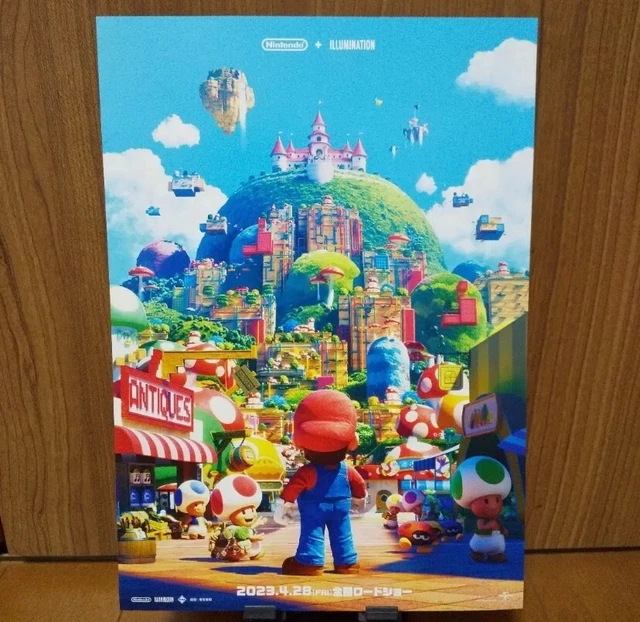 NINTENDO SUPER MARIO BROS THE MOVIE POSTER 2023 Flyer theater limited £ ...