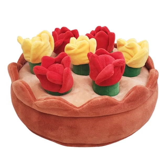 SNUFFLE PUZZLE DOG Plush Toy Hide and Seek Toy Boredom Cats Anxiety ...